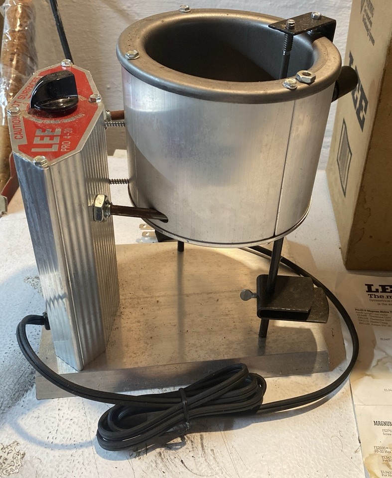 Lee Production Pot Pro 4-20 Electirc Metal Melter Lead Melting Pot Used ...