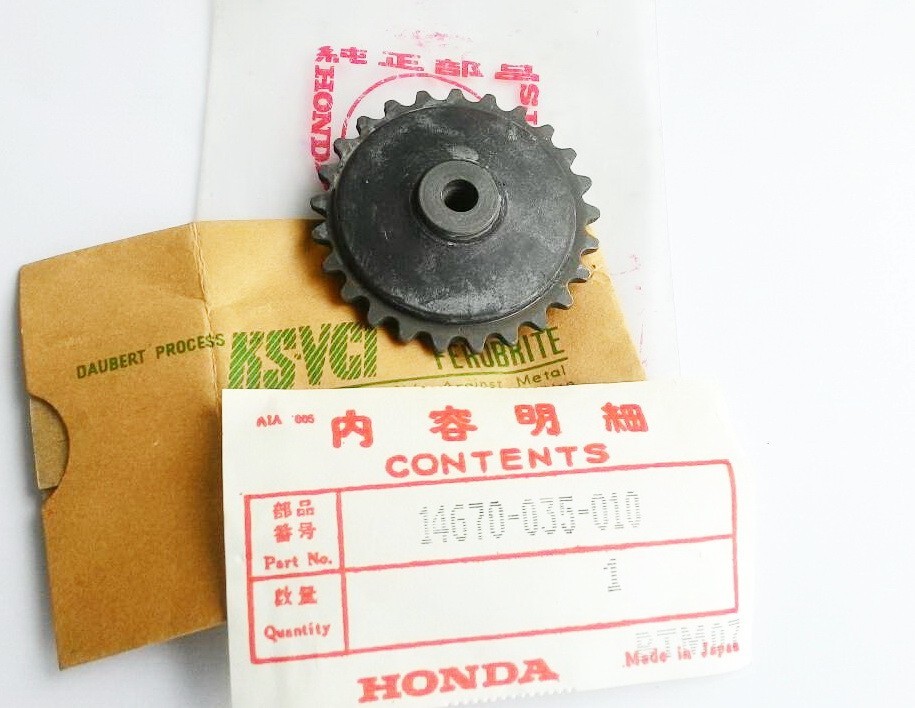 Honda CL70 CT70 XL70 S65 SL70 Z50 Cam Chain Sprocket 25T Nos | eBay