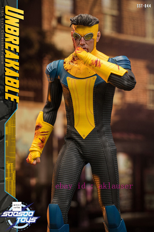 Soosootoys 1/6 Sst-044 Unbreakable Invincible Action Figure Toy Model ...