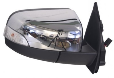 FORD RANGER 2011-2018 ELECTRIC FOLDING CHROME WING MIRROR DRIVER SIDE ...