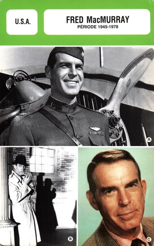 FICHE CINEMA : ACTEURS : FRED MACMURRAY (1945-78) | eBay