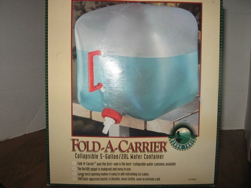 Ozark Trail Fold-a-carrier Collapsible 5 Gallon 20L Water Container,new ...