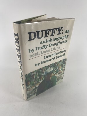 Duffy Autobiography Duffy Daugherty SIGNED by Dave Diles 1974 1st ed HC ...