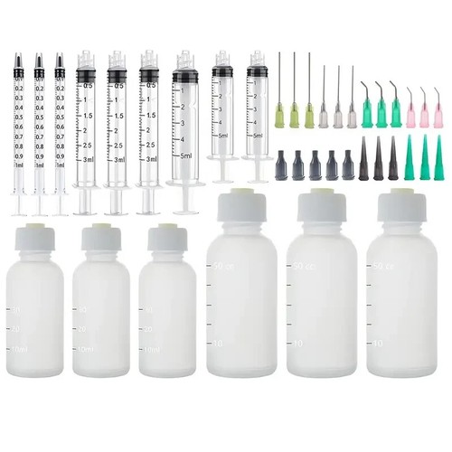 15pcs 1ml, 3ml, 5ml, Syringes And Blunt Needle Tip Bottles | eBay