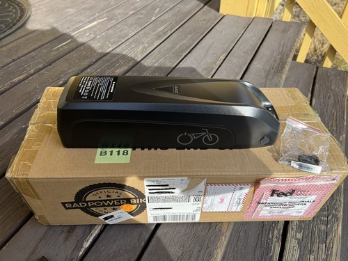 Rad Power Bikes Lithium Ion 48V 14ah 672 Wh External Ebike Battery | eBay