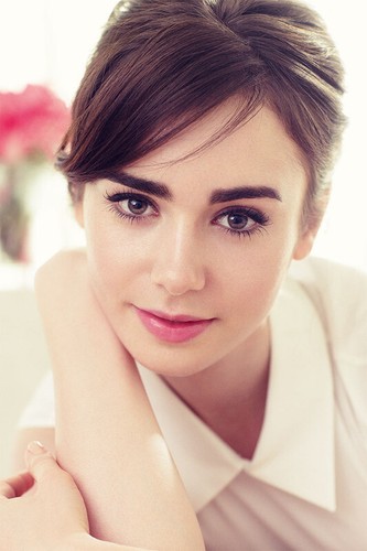 Lily Collins Celebrity British American Cinema Actress Model - POSTER ...