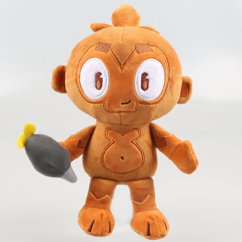 3Pcs Dart Monkey Plush Toy Cartoon Game Monkey Dolls Bloons Td Soft Kid ...