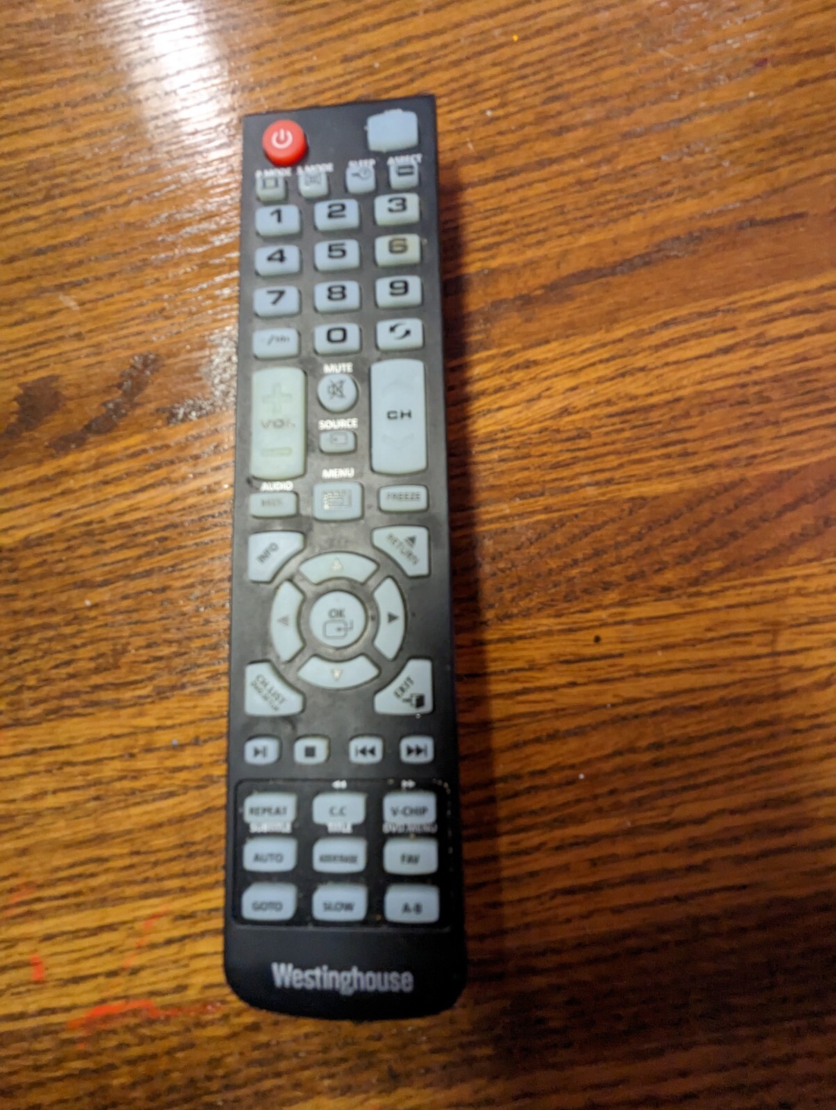 Westinghouse WESTINGHOUSE TV Remote Control for sale online | eBay