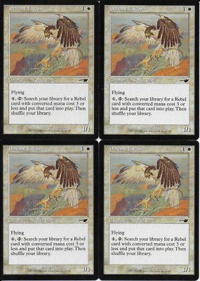 MTG: DEFIANT FALCON Nemesis COMMON; played, Excellent condition x4 | eBay