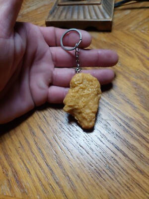 Ancient Chicken Nugget Keychain | eBay