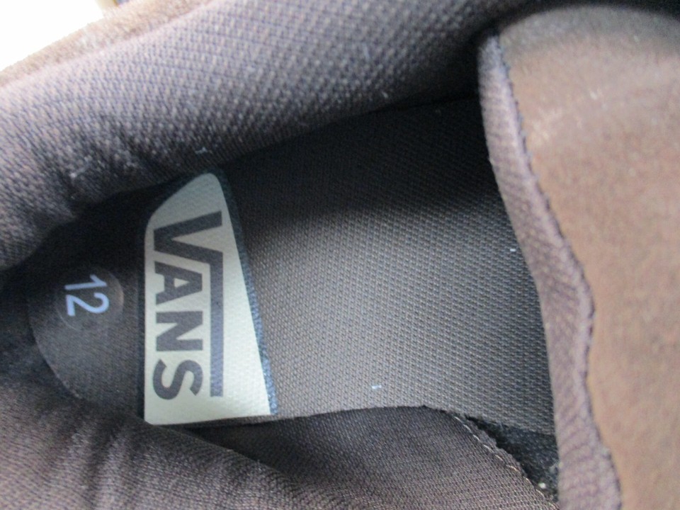 Vintage Vans Churchill Skateboard Brown Shoes Mens Size 12 55112 | eBay