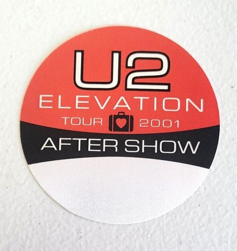 U2 Elevation Tour 2001 Backstage Pass OTTO | eBay.de
