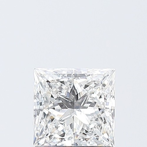Lab Grown 1.02 Ct PRINCESS Cut IGI Certified CVD Diamond G Color SI1 ...