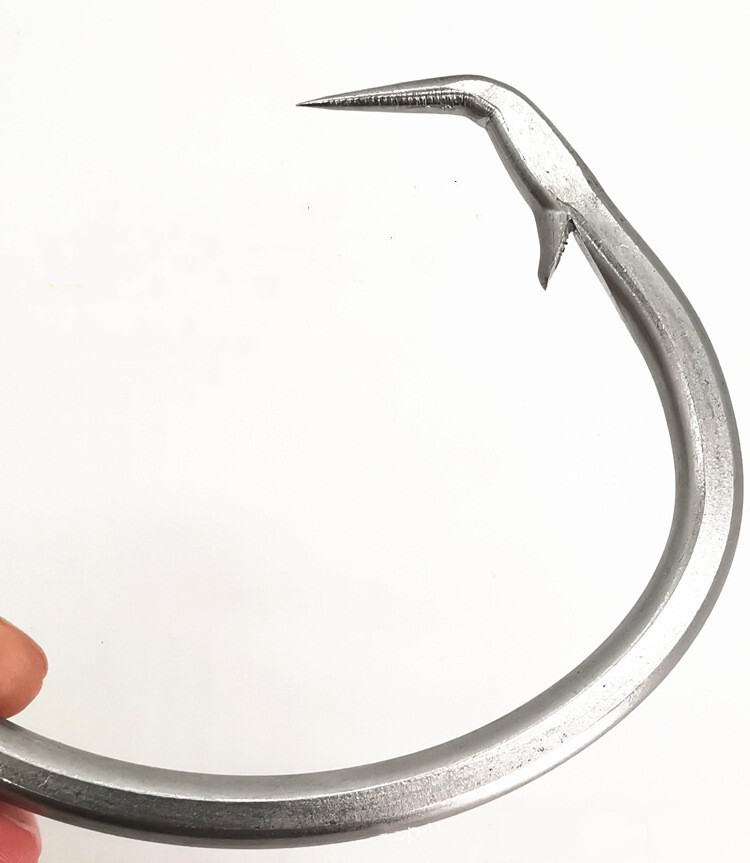 20Pcs Jumbo Inline Circle Hook 8/0#~28/0# for Sharks Saltwater Hooks ...