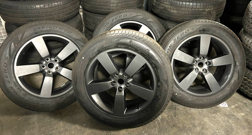 Genuine Land Rover Defender L663 20" Satin Grey Alloy Wheels & Tyres ...