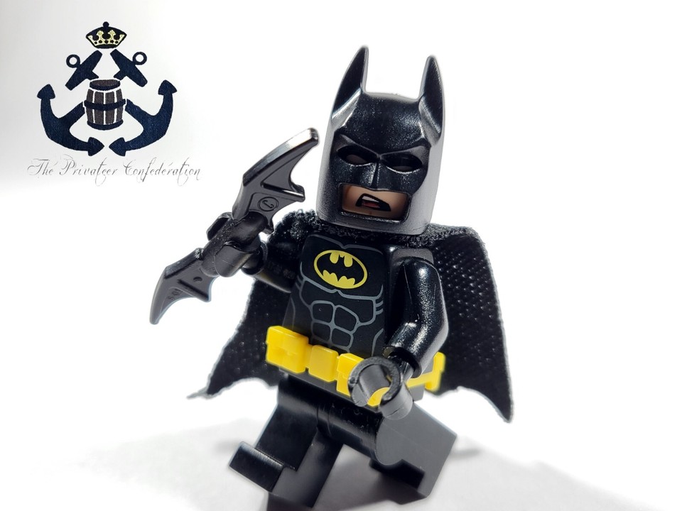LEGO DC Comics Movie Minifigure Batman sh312 + Yellow Utility Belt ...
