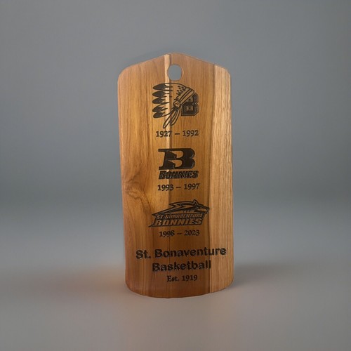 St. Bonaventure - History Of Logos - Sign - (14” x 6.5”) Bonnies Wall ...