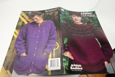 Patons Pattern Book 663 Chunky Style | eBay