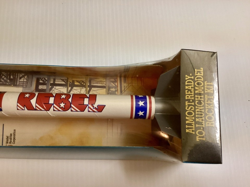 MODEL ROCKET STILL IN PACKAGE - REBEL ROCKET - 16 INCHES, Model ...