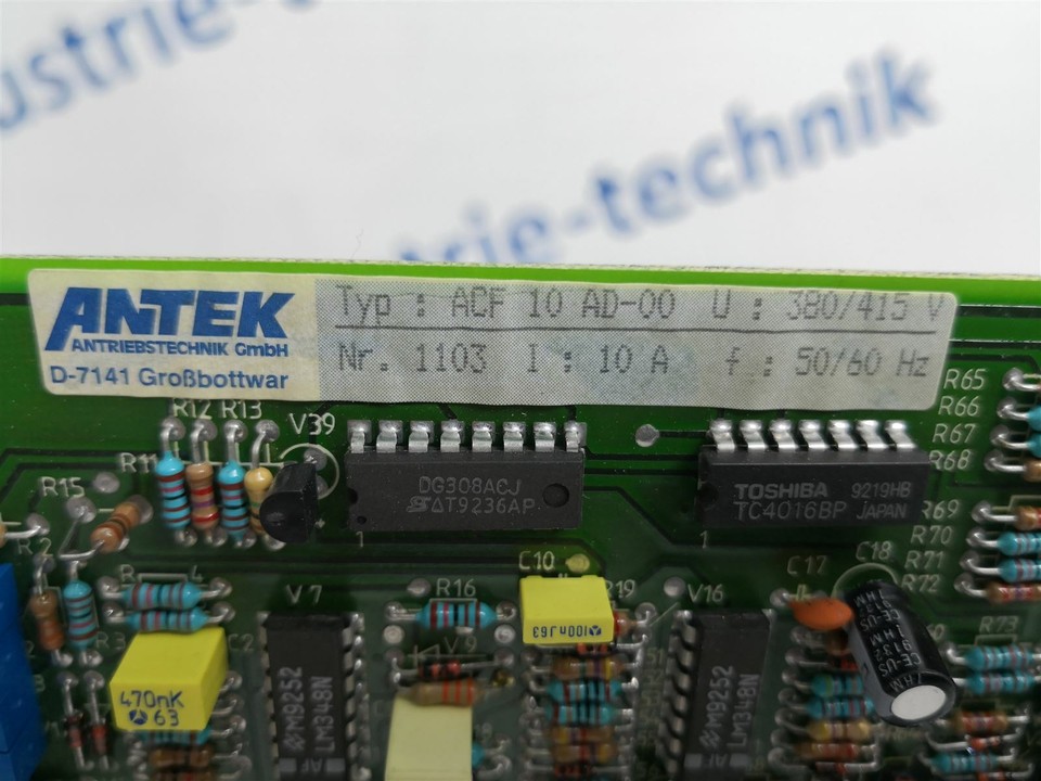 MAN ROLAND ACF 10 AD Regolatore Di Velocità ACF10AD | eBay