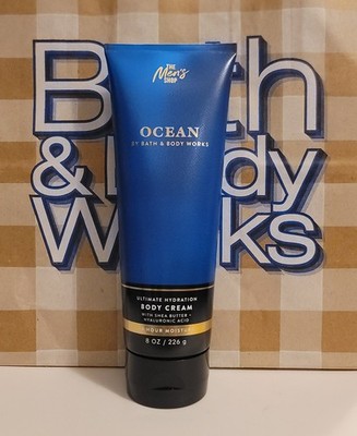 Bath & Body Works Men's Collection OCEAN Ultimate Hydration Body Cream ...