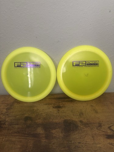Innova F2 Champion Beast Lot of 2 Discs - Yellow 147g Distance Driver ...