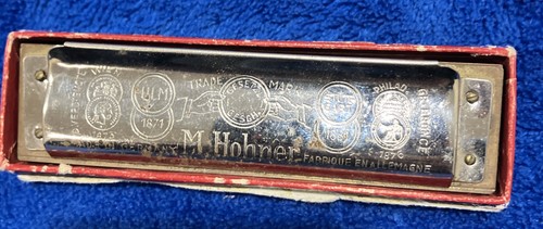 Vintage M. Hohner Marine Band Harmonica Made in Germany No. 1896 | eBay