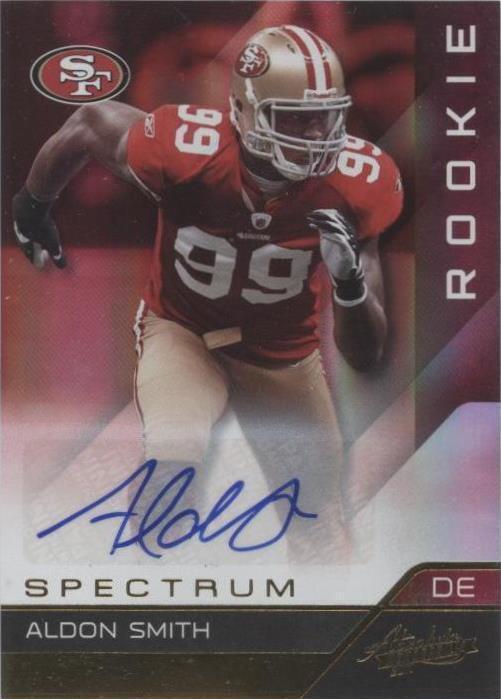 2011 Panini Absolute Memorabilia - Rookie Aldon Smith #151 Spectrum ...