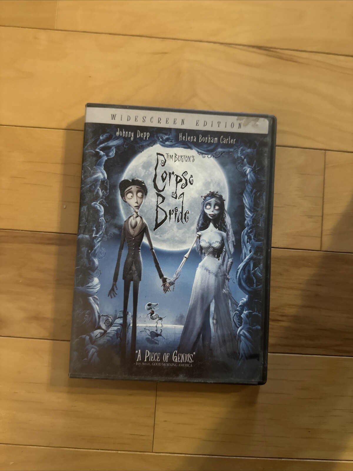 Tim Burton's Corpse Bride (DVD, 2005, Widescreen Edition) Johnny Depp ...