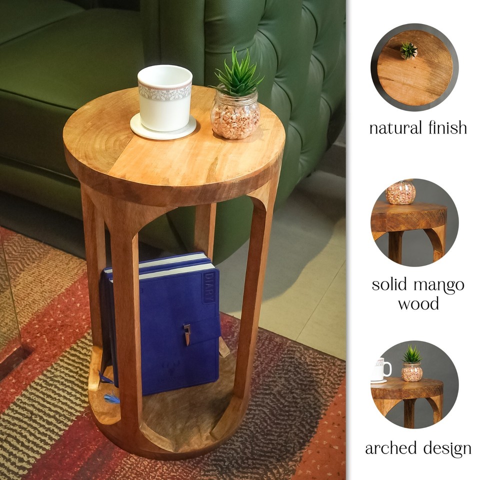 Large Wooden Display Table-Side table ,Coffee table, Accent table, | eBay