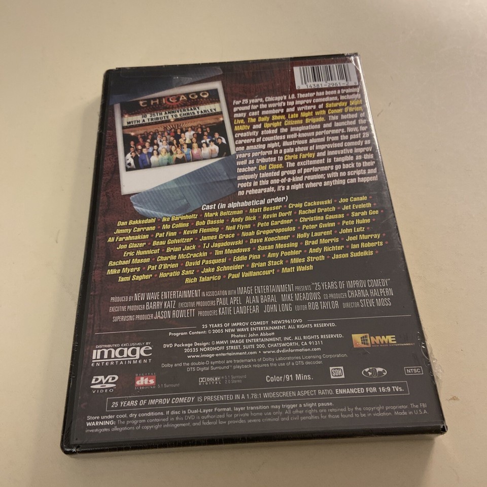 25 Years Of Improv Comedy (DVD, 2006) 14381296129| eBay