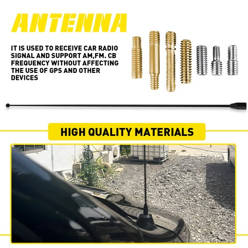 Power 15" Antenna Aerial Mast Cable For 01-07 TY Sequoia OE ...