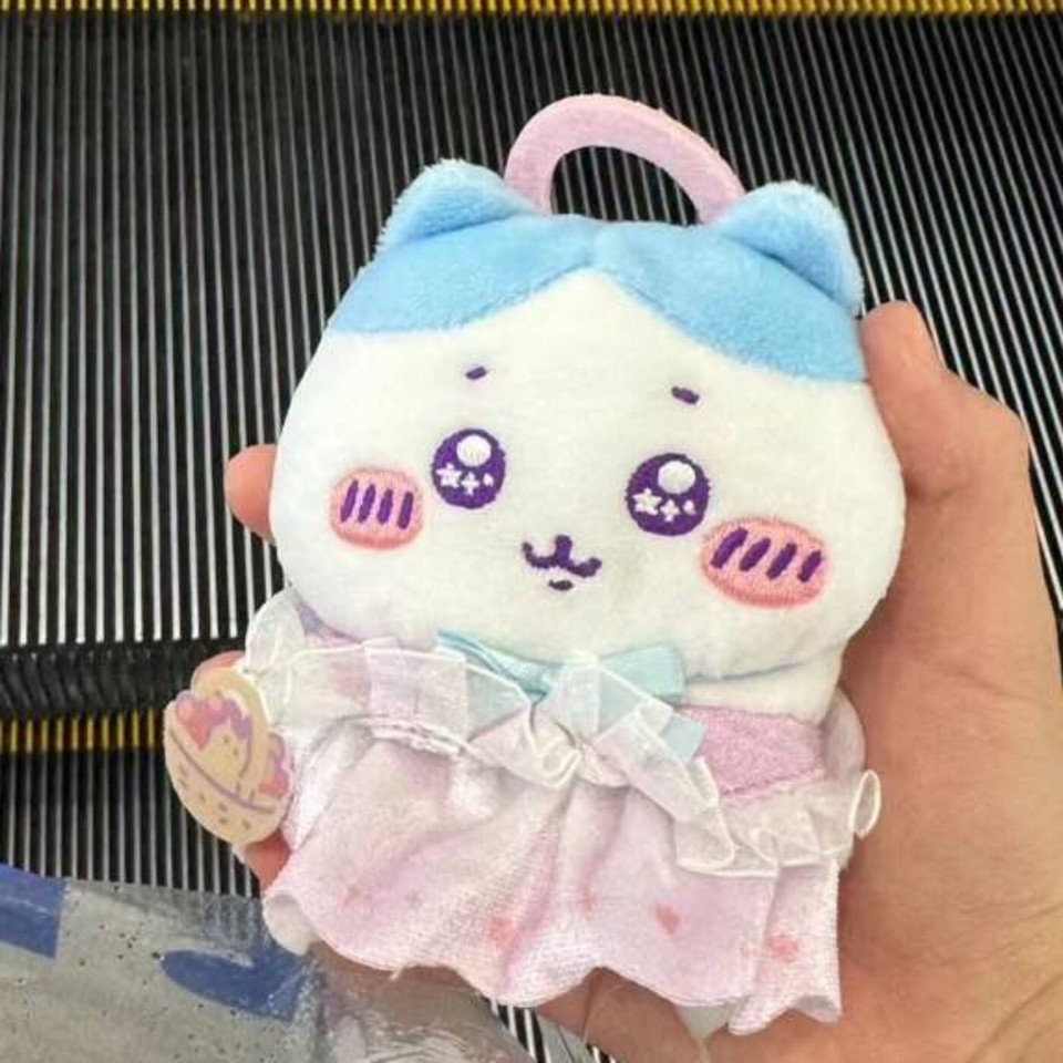 Cute Chiikawa Plush Doll Keychain Angel Devil Mascot Hachiware Ornament ...