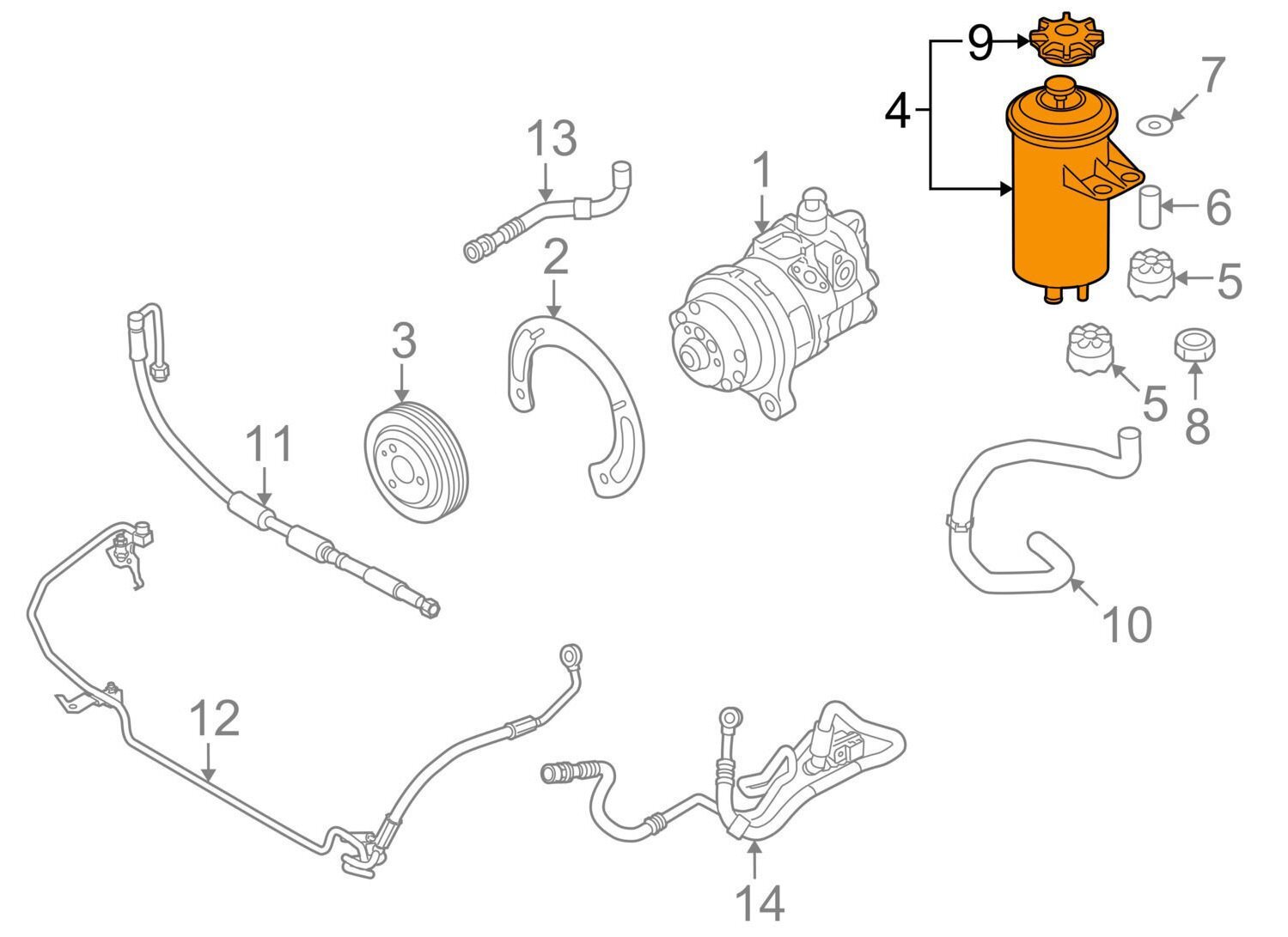 BMW X5 F15 Servolenkungsbehälter 32416782286 xDrive25d NEUES ECHTES | eBay