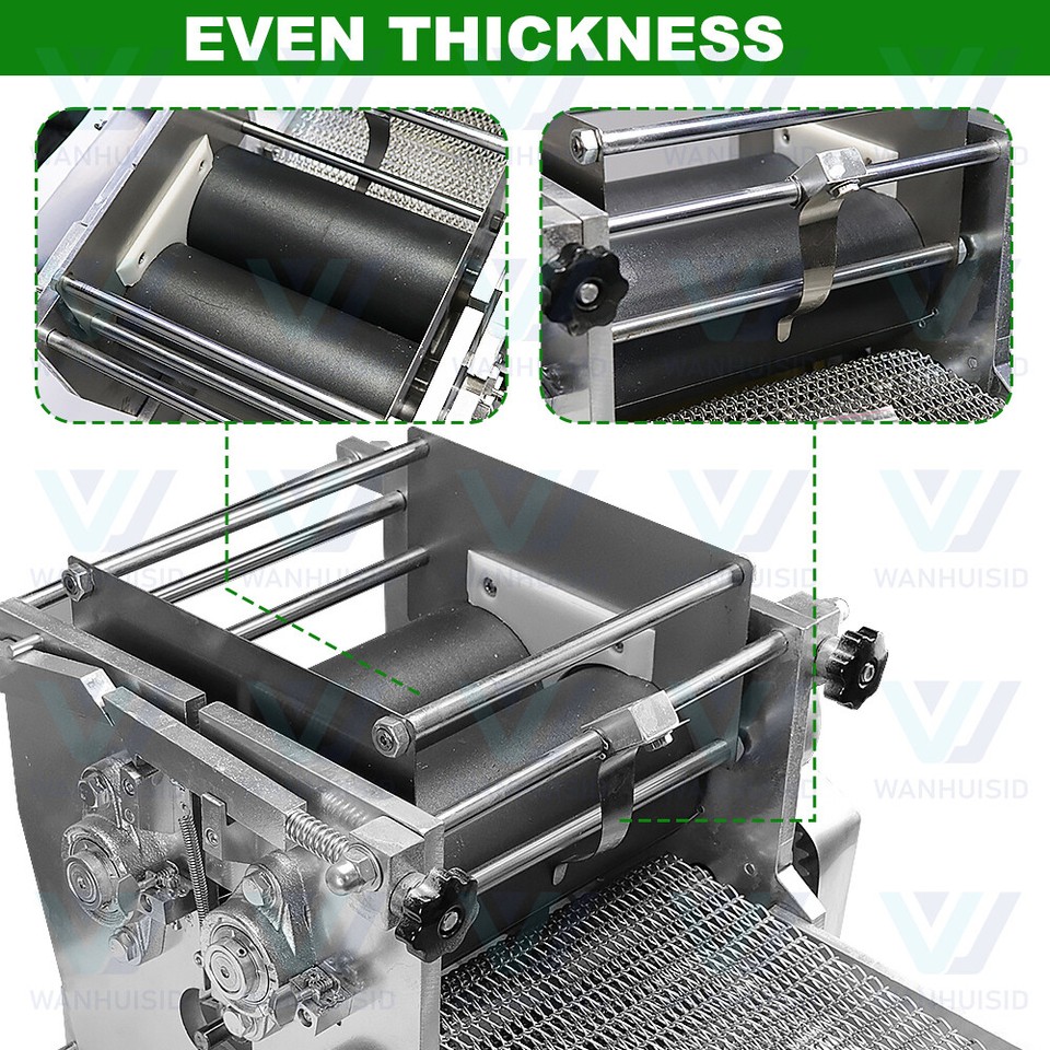Commercial Grain Automatic Roti Bread Flour Maker Corn Tortilla Making ...