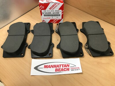 03-24 4RUNNER, 16-23 TACOMA Front Brake Pads Genuine Toyota Ceramic ...