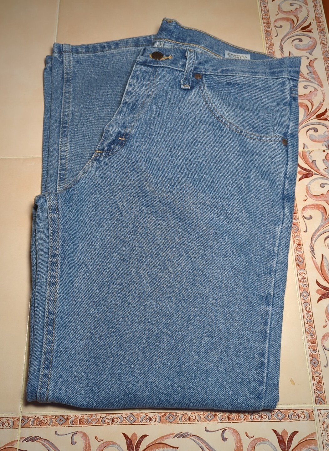 Mens Wrangler Five Star Jeans Pants with Tags 32x30 Relaxed Fit for ...
