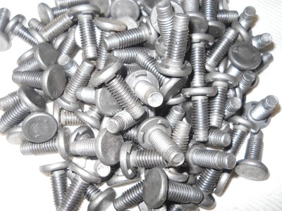 Flat Head Bolt M8 8mm X 1.25 Coarse X 15mm Thread "Lot of 100 Bolts" | eBay