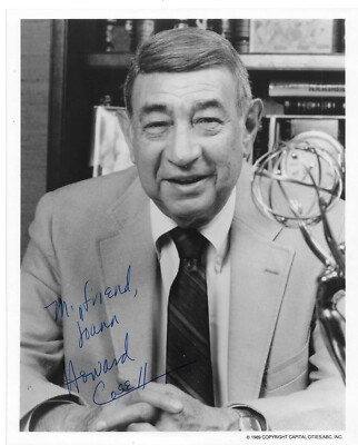Cosell, Howard: Autographed 8"x10" photo / still – Howard Cosell | eBay