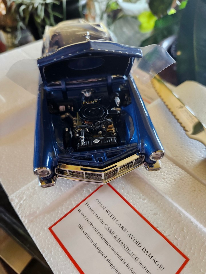 Franklin Mint 1956 Lincoln Continental Mark II WCF LE 728/1500 ~NEW ...