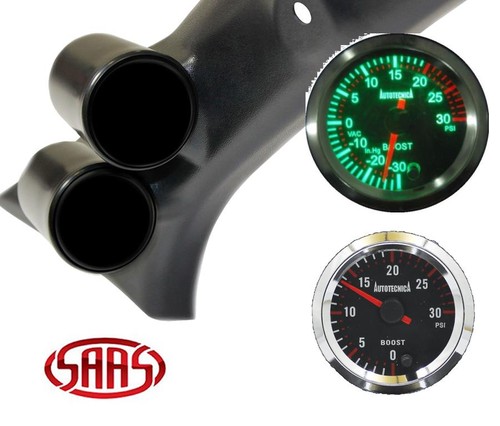Pillar Pod for Ford Everest 2015-On + Boost + DT Boost Blk AT Gauges ...