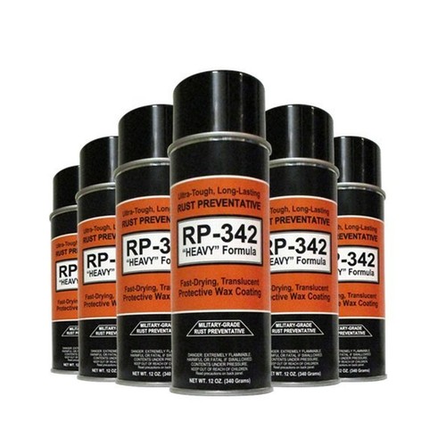 Cosmoline RP-342 Heavy Rust Preventative Spray (Military-Grade) 6-Cans ...