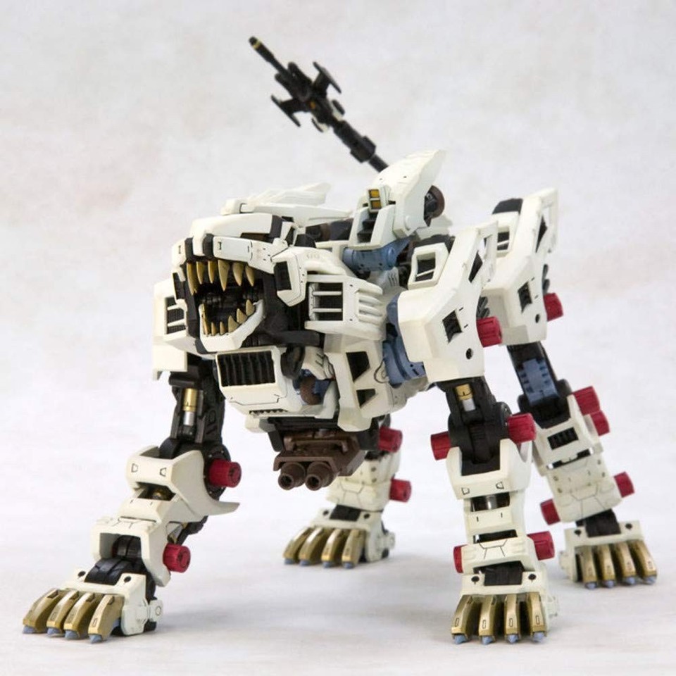 Zoids HMM 022 RZ-041 Liger Zero Marking Plus ver. 1/72 model kit ...