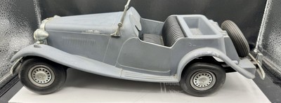 Vintage 1950’s Cast Metal “Doepke” MG ROADSTER Gray 1:10 Scale, Model ...