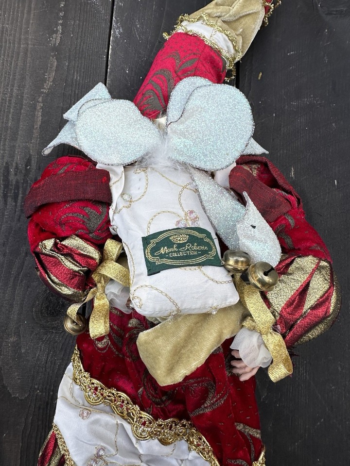 Mark Roberts Santa Fairy Stocking 39” Rare HTF Beautiful Christmas ...