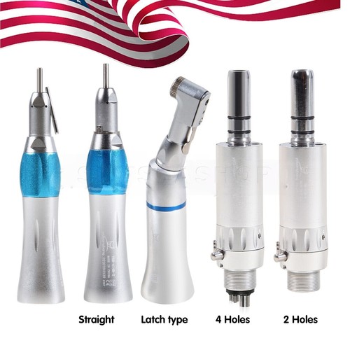 Dental Low Speed Handpiece Straight Contra Angle Motor /Externl ...