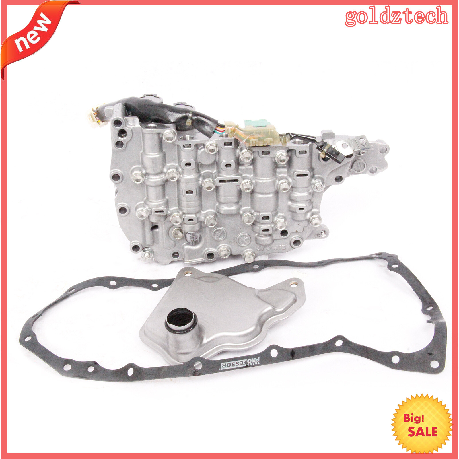 JF016E CVT Transmission Valve Body W Solenoids & Filter Kit For Nissan ...