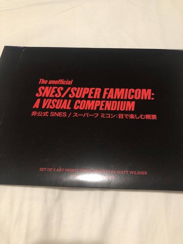 Unofficial SNES / Super Famicom: A Visual Compendium Kickstarter A4 ...
