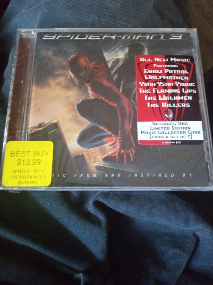 Spider-Man 3: Music - Spider-Man 3 (Music From and Inspired By) [New CD ...