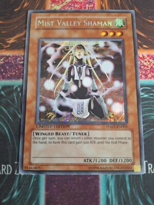 Yu-Gi-Oh! Mist Valley Shaman HA01-EN005 Limited Secret Rare NM/LP | eBay